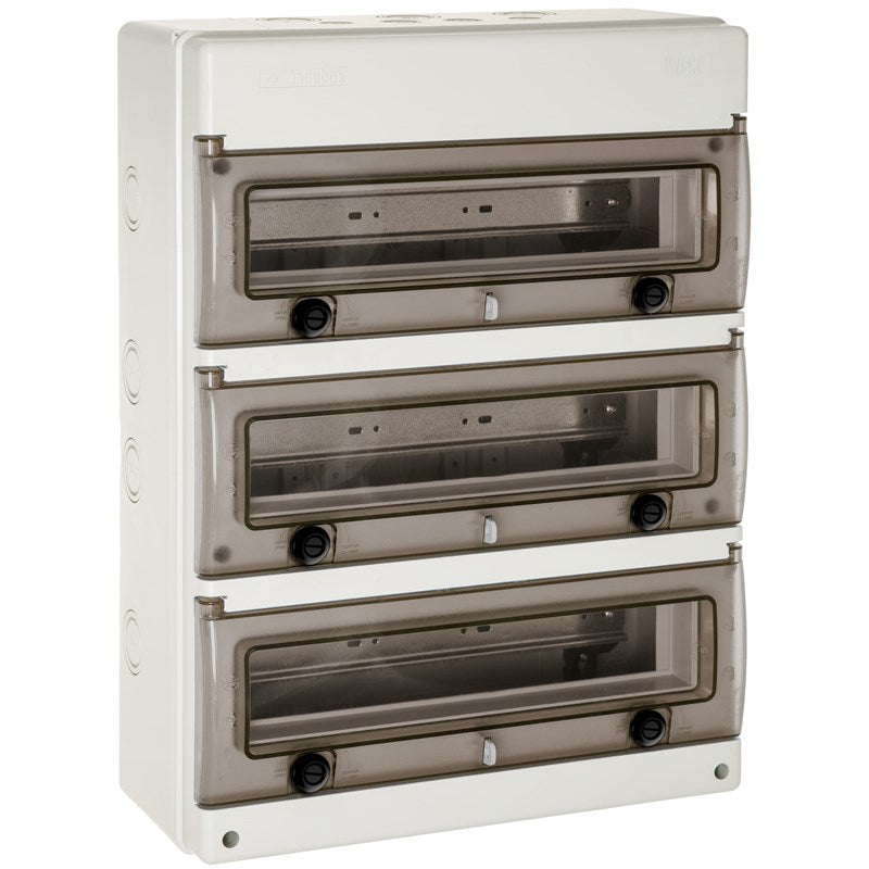 BUY Wiska INDUBOX 1348R/W 48 Way IP65 Weatherproof Consumer Unit ...