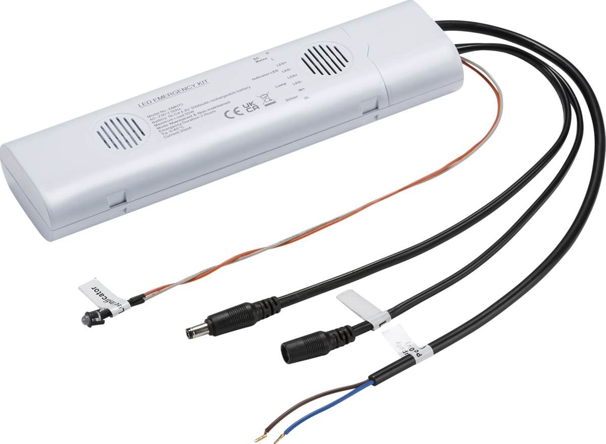 Knightsbridge EMKIT2LSM LED Emergency Kit | Dual Mode Self-Test or ...