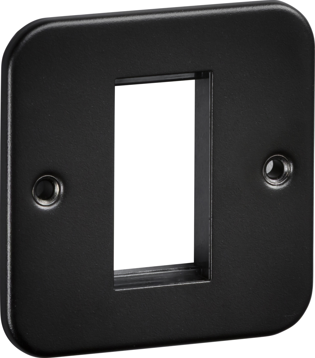 Knightsbridge M1GTB Metalclad 1G Modular Faceplate | Textured Sand ...