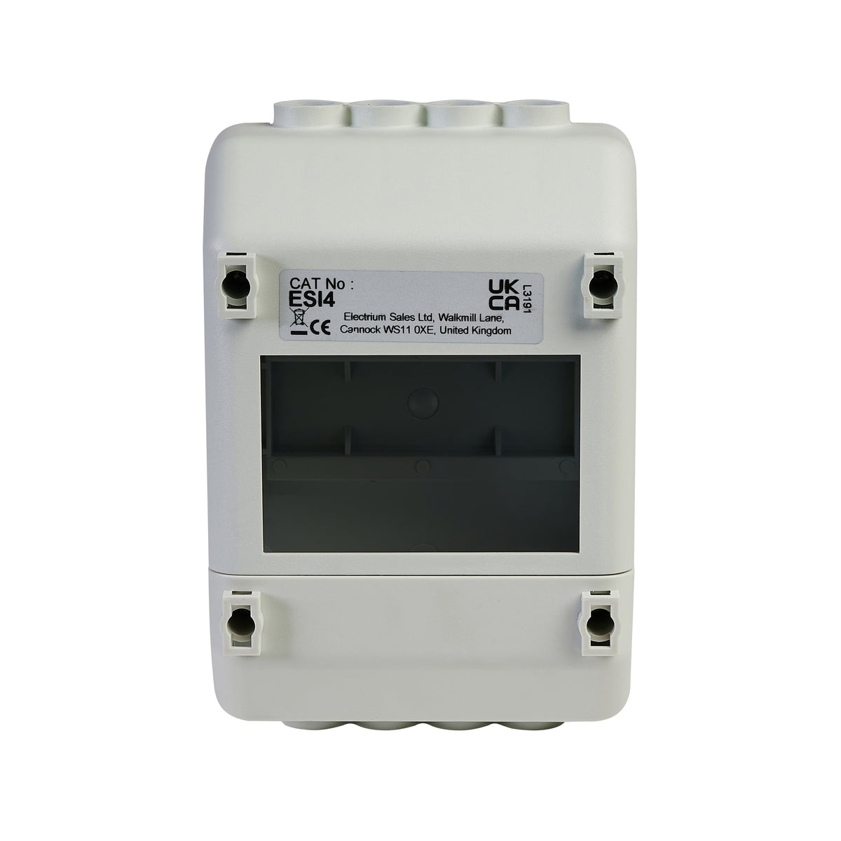 Wylex ESI4 4 Module Insulated Sealable Enclosure — westbasedirect.com