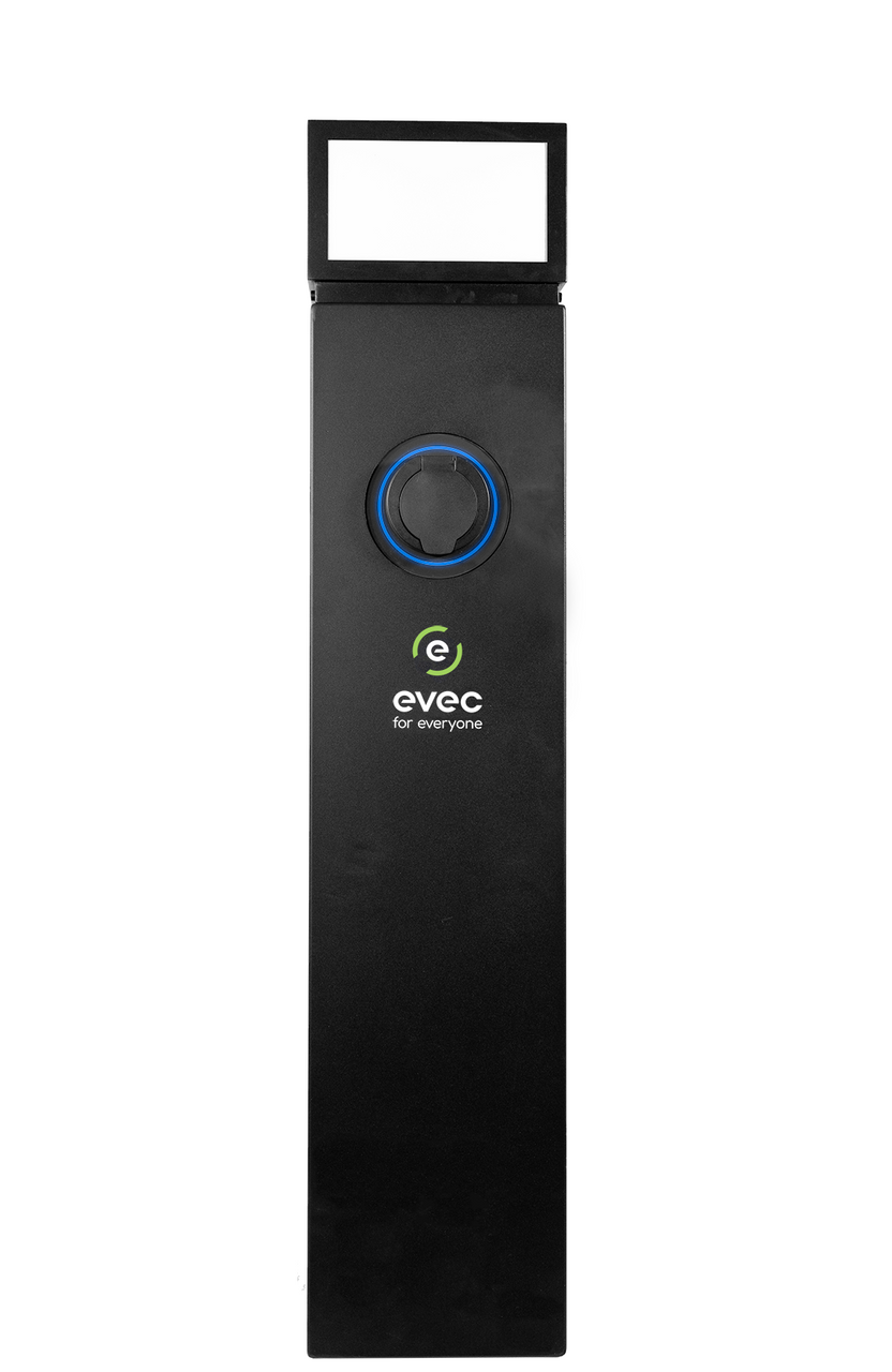 EVEC ESP01 Floor Mounted Smart EV Charger Pedestal 7.4kW Single Phase ...