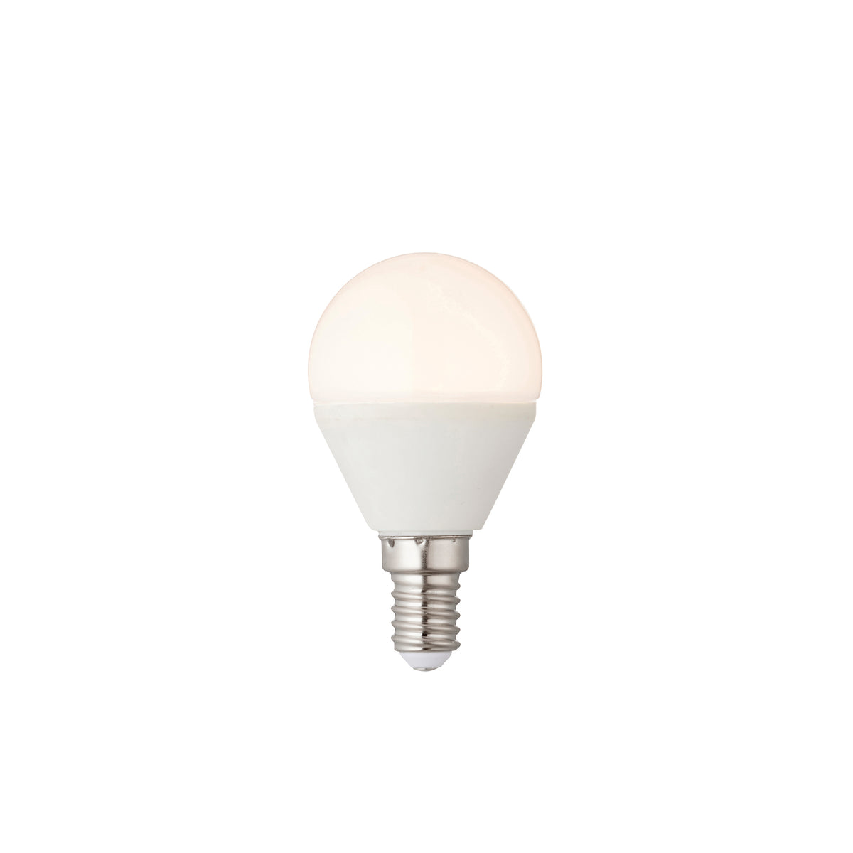 Saxby 76804 5.8W 3000K E14 Dimmable Opal Golf LED Light Bulb ...