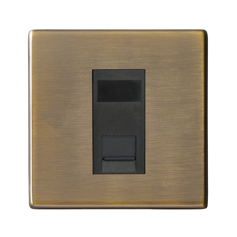 Hamilton Hartland G2 Screwless 1G Unshielded RJ45 CAT6 Data Socket ...