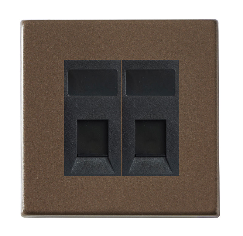 Hamilton Hartland G2 Screwless 2G Unshielded RJ45 CAT6 Data Socket ...