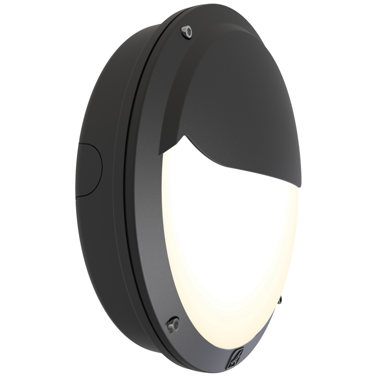 Ansell ALUCLED/B/MWS/M3/PC Lucca LED CCT Black - 18W/28W MWS EM PC ...