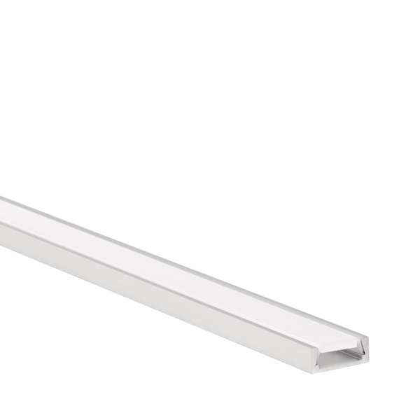 BUY Aurora AU-CH1091KIT 1m Flush Recessed Aluminium Profile Kit c/w ...
