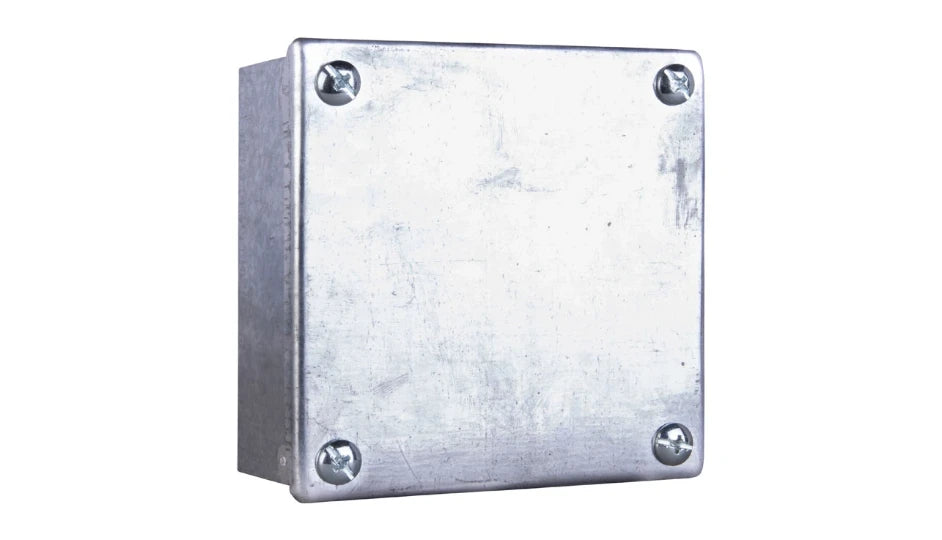 Deta DT502442G TTE Metal Adaptable Box Plain 100x100x50mm — westbasedirect.com