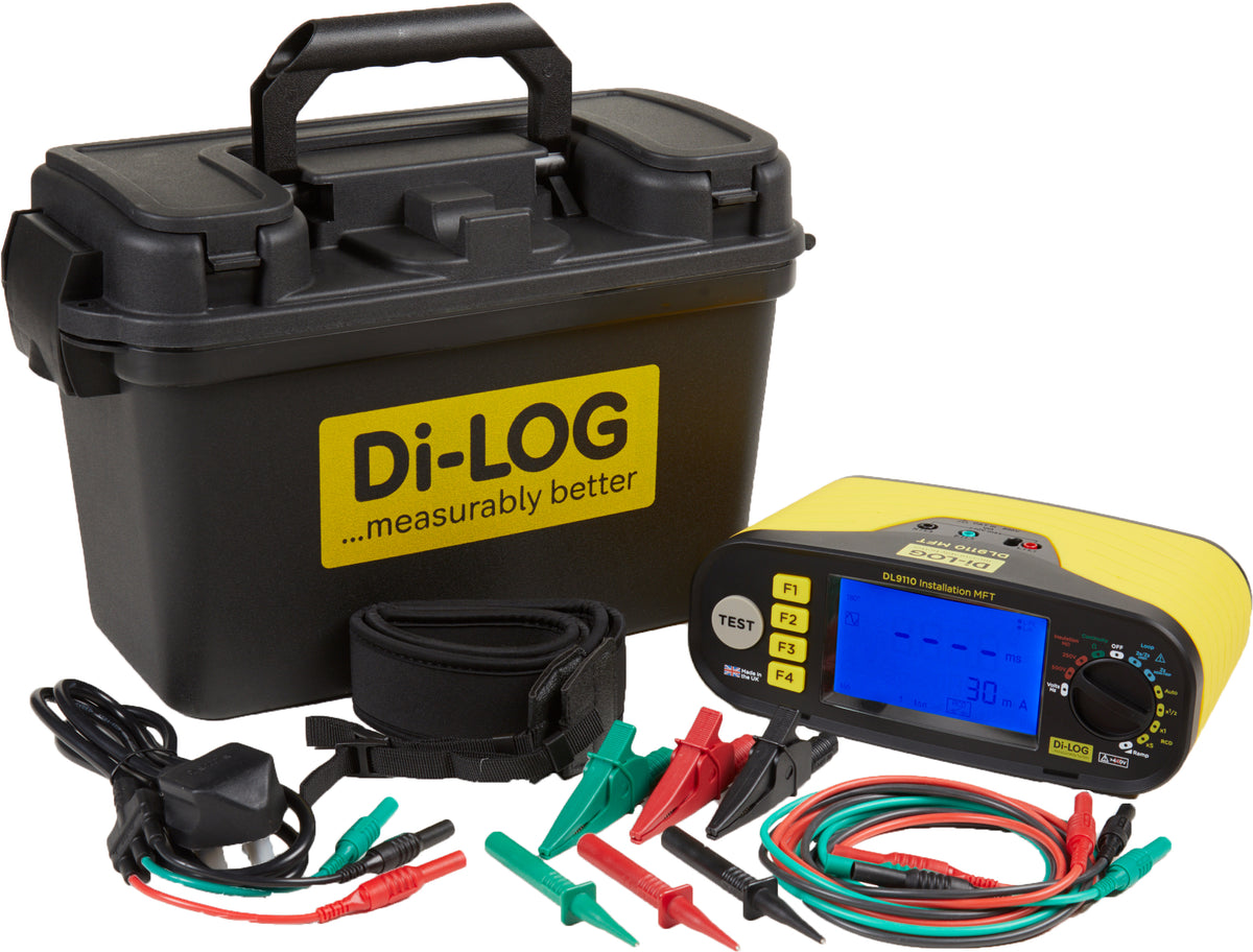Di-LOG DL9110 18th Edition Multi Function Tester c/w RCD LOC XLT ...