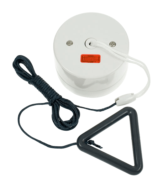 Click Mode PRC216AG Part M 16A Double Pole Pull-Cord Switch with Grey ...