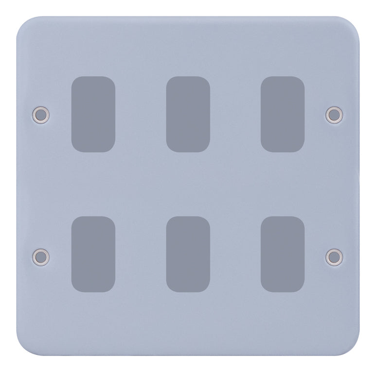 Selectric SGRID360-178 GRID360 | Metal Clad 6 Aperture Modular Front Plate — westbasedirect.com