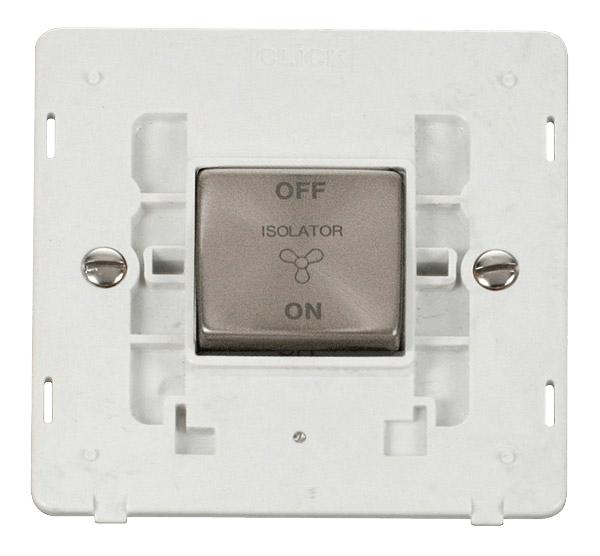 Click SCP250MB Definity 13A Fuse Connection Unit Cover Plate - Metal ...