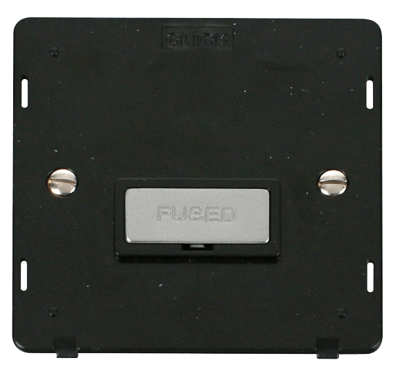 Click SCP450SS Definity 13A Fuse Connection Unit (Lockable) Cover Plate ...