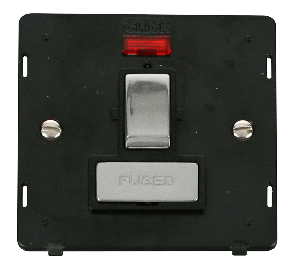 Click SCP453BS Definity 13A Fuse Connection Unit with Neon (Lockable ...