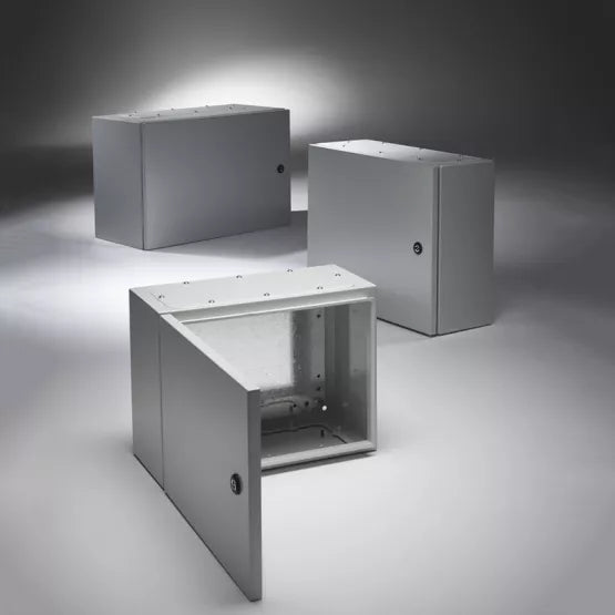 Europa STB405020A IP65 Epoxy Coated Steel Enclosure 400x500x200mm ...