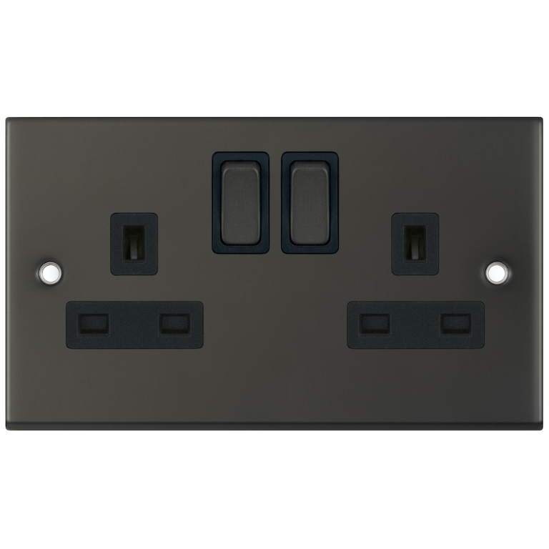 BUY Selectric DSL12-22 | 5M Slim Decorative | 2 Gang 13A Switched DP ...