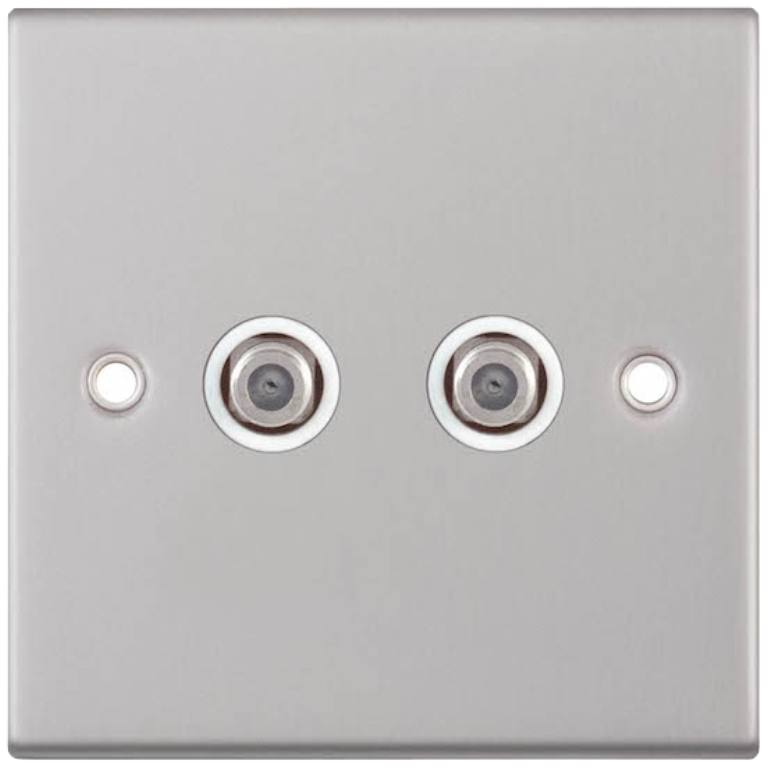 BUY Selectric DSL145 | 5M Slim Decorative | 2 Gang F-Type Satellite ...