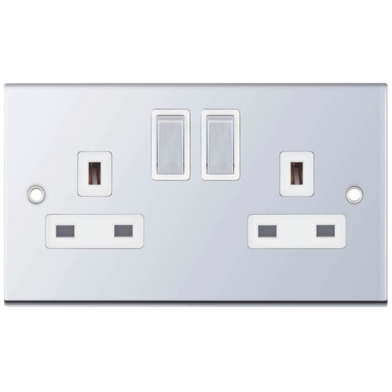 BUY Selectric DSL322 | 5M Slim Decorative | 2 Gang 13A Switched DP ...