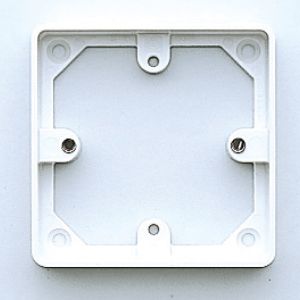 Buy MK Logic Plus K2134WHI 1 Gang 20mm Trunking Mounting Frame | White ...