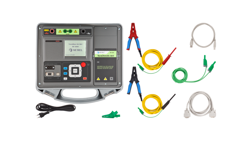 Metrel MI3205 Euro set TeraOhmXA 5 kV — westbasedirect.com