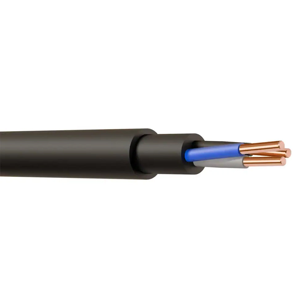 BUY NYY-J | 3 Core | 1.5mm | Outdoor Power & Control PVC Black Cable ...