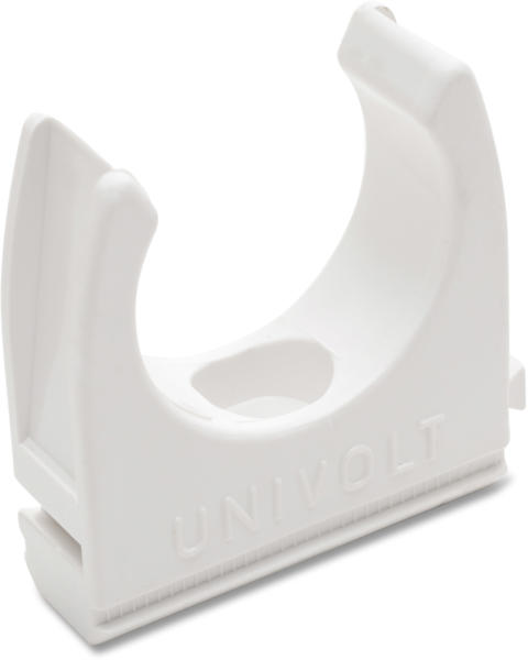 Univolt CL-20-WH 20mm Clips White — westbasedirect.com