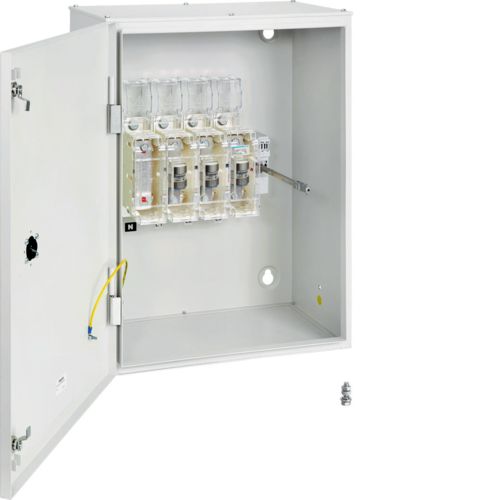 Hager JFH440U 400A Fuse Combination Switch Enclosed TP&SN IP41 ...