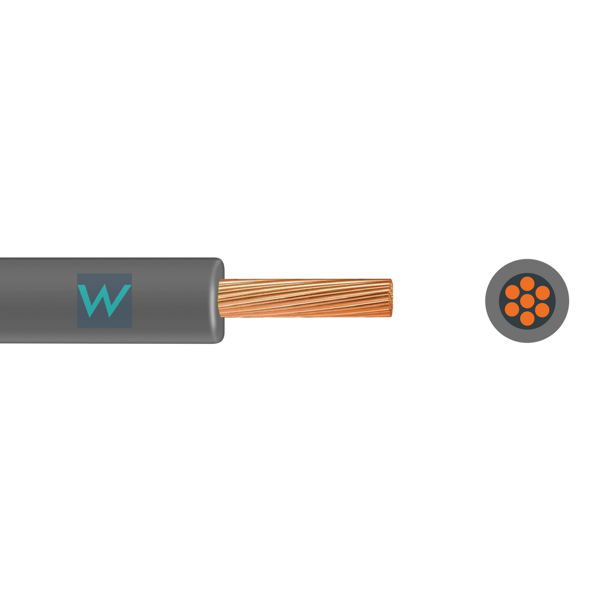 6491X Single Core 1.5mm Grey Cable - 100M — westbasedirect.com