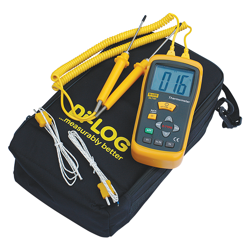 Di-LOG 94029 Thermometer Set c/w probes and carry case — westbasedirect.com