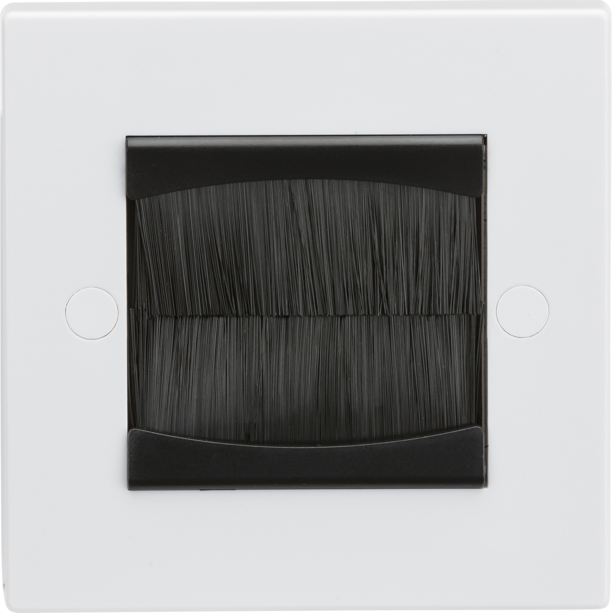 Knightsbridge NETBRUSH2 1G Brush Faceplate (Assembled) — westbasedirect.com