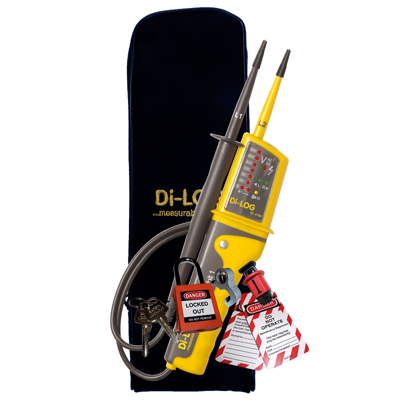 Di-LOG DL6780-LOC1 CombiVolt 1 Voltage & Continuity Tester with DLLOC1 ...