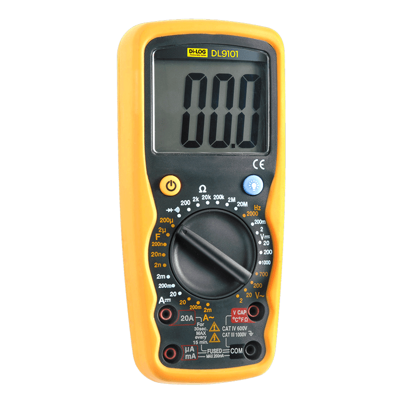 Di-LOG DL9101 Professional Manual Range Digital Multimeter ...