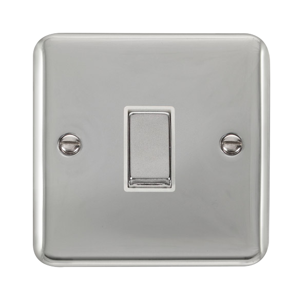 Click Deco Plus DPCH411WH 10AX Ingot 1-Gang 2-Way Plate Switch - Polis ...