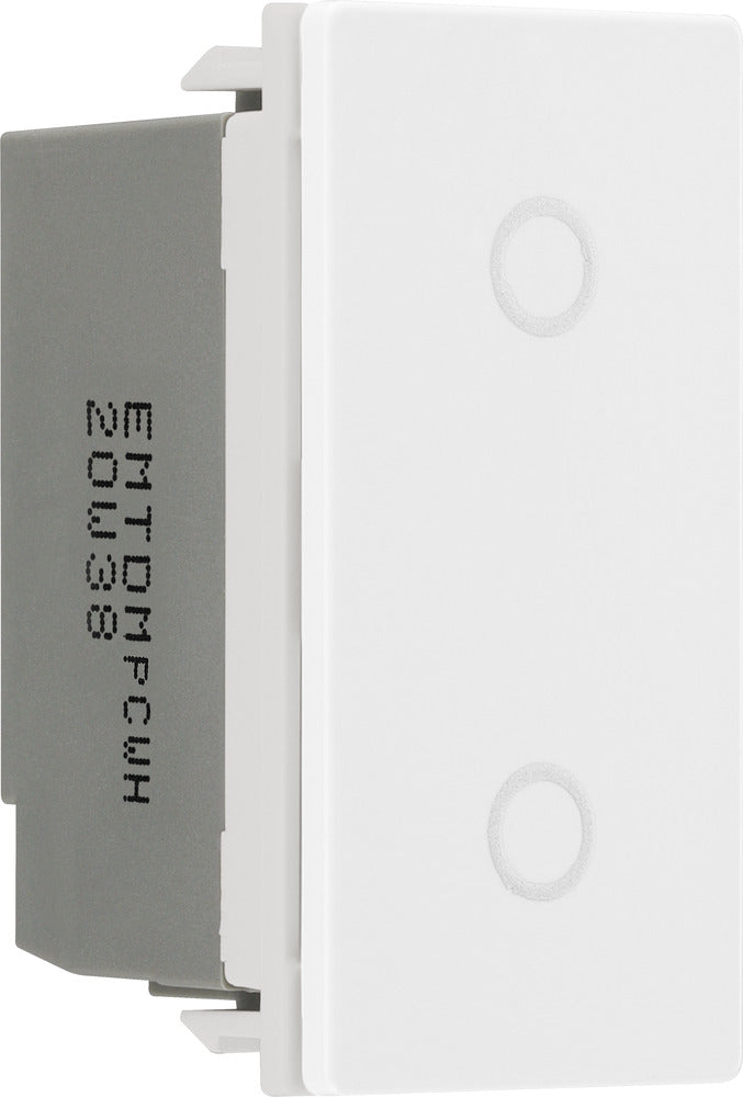 BG EMTDMPCWH Euro Module Master Touch LED Dimmer - PC White ...