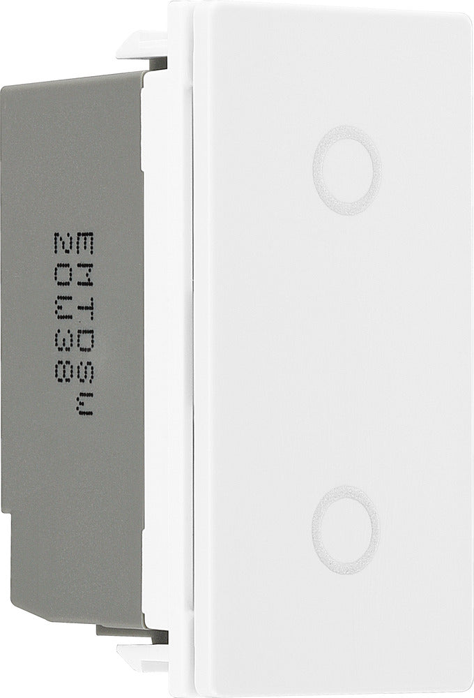 BG EMTDSW Euro Module Slave Touch LED Dimmer - White — westbasedirect.com