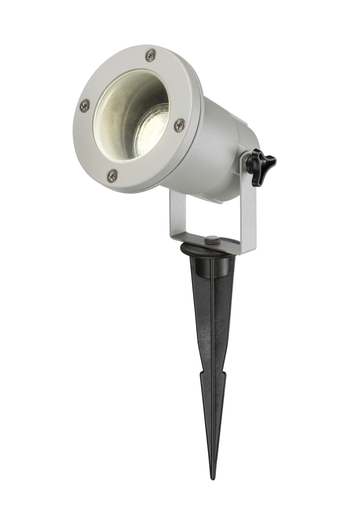 Knightsbridge GUSPGR 230V IP65 GU10 Ground Spike - Grey ...