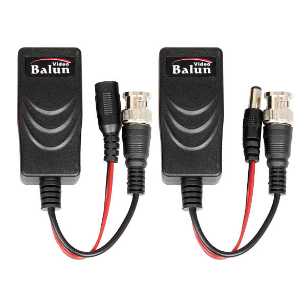 ESP HDBALUNVP Single Channel Passive HD Video & Power Balun Twin Pack ...
