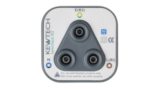 Kewtech KEWCHECK R2 3 x 4mm Test Socket Adaptor — westbasedirect.com
