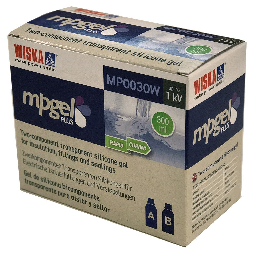 Wiska MP0030W MPGel Plus 300ml Insulating Gel, 2x150ml bottles ...