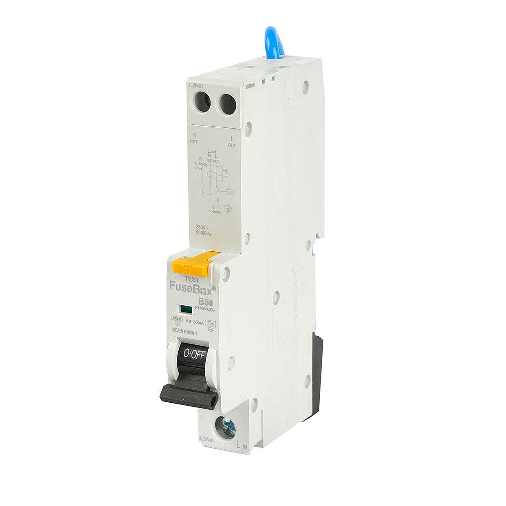 RCBO Devices | Single Pole | Circuit Protection — westbasedirect.com