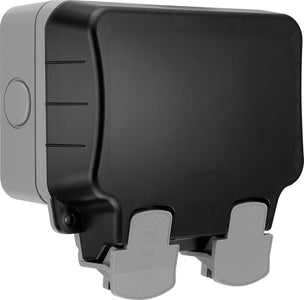 WP22 BG Outdoor Socket | IP66 Weatherproof Double Socket ...