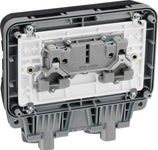WP22 BG Outdoor Socket | IP66 Weatherproof Double Socket ...