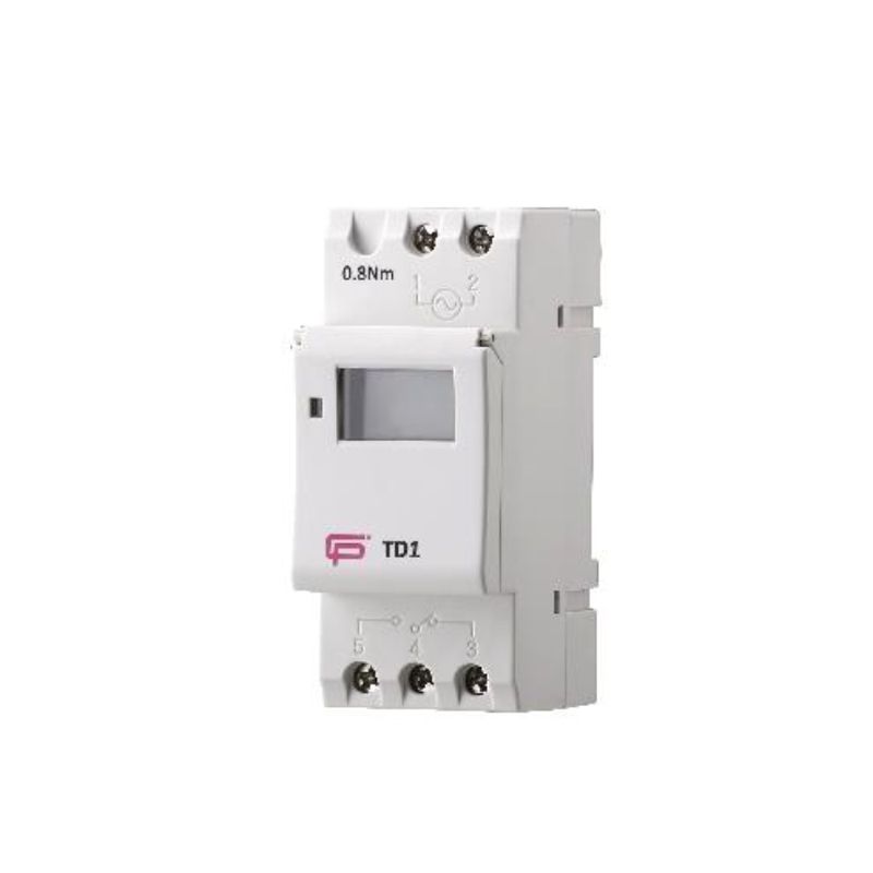 FuseBox TD1 2 Module Digital Time Clock 1 Channel — westbasedirect.com