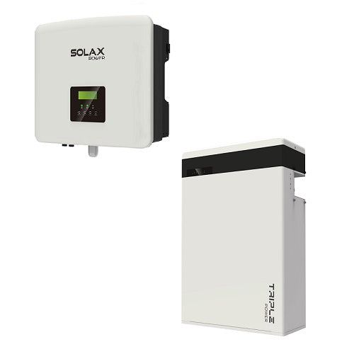 SolaX SX-T58-KIT-01 5.8kWh X1 G4 Hybrid Inverter 3.7kW with 1xT-58 Tri ...